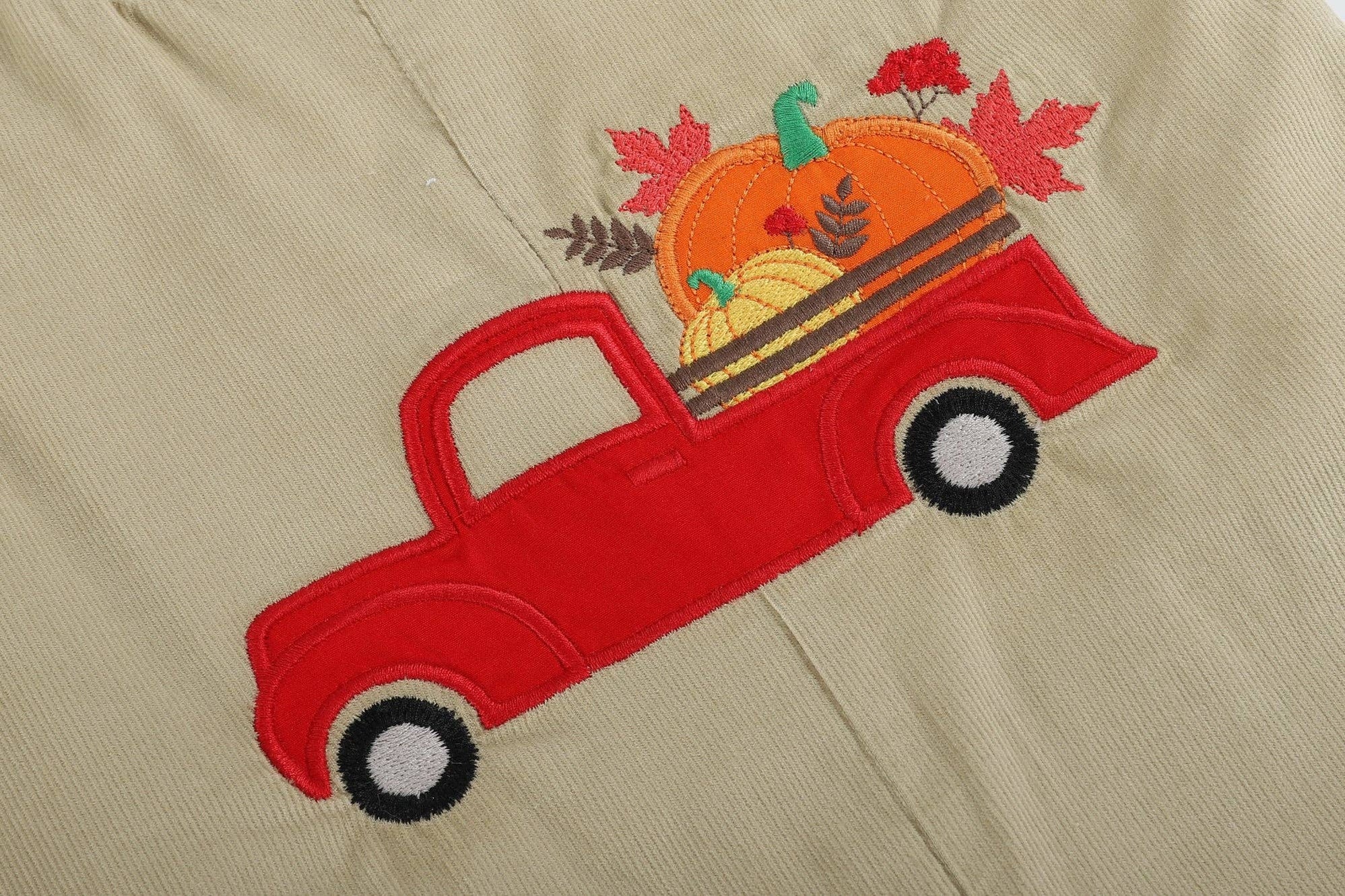 Tan Pumpkin Truck Overalls – MARKET